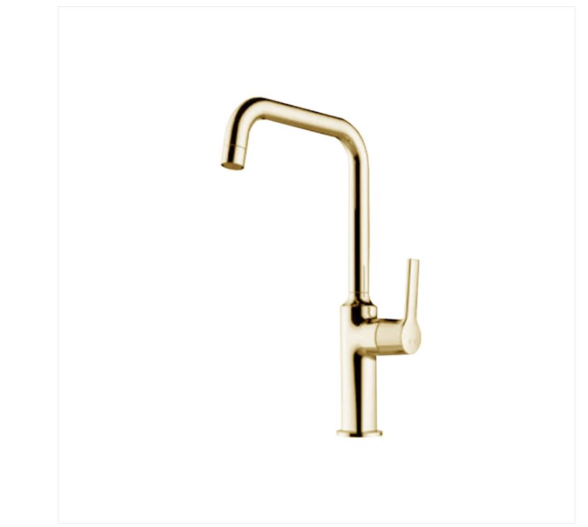 AALTO Single-Lever Kitchen Sink Mixer 2804 (Gun Metal , Matte Gold ...
