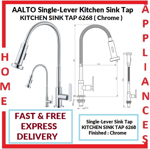 AALTO Single-Lever Kitchen Sink Tap 6268 ( Chrome ) / FREE EXPRESS ...