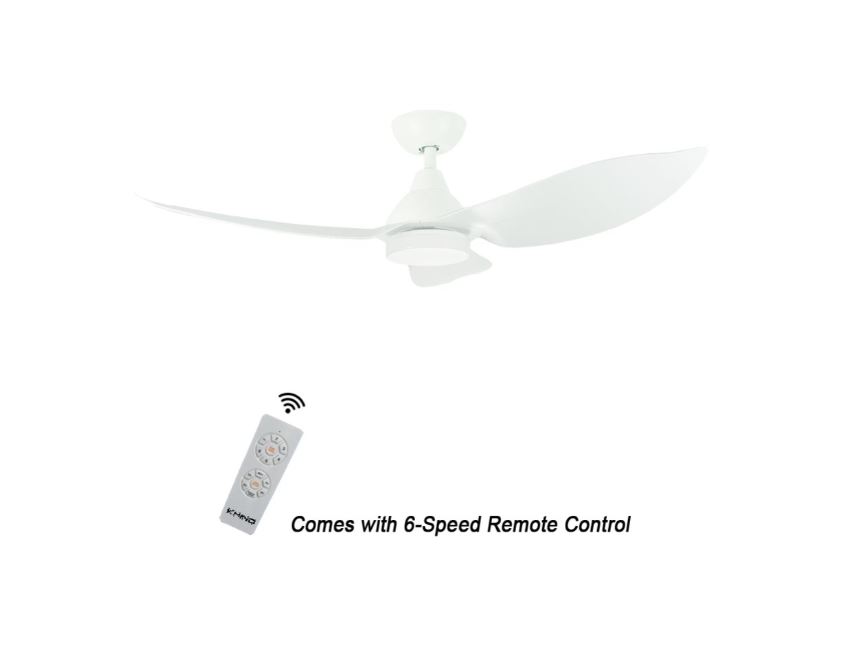 KHIND KHIND Mercury 36″ / 46″ DC Ceiling Fan with Light , DC Motor and ...