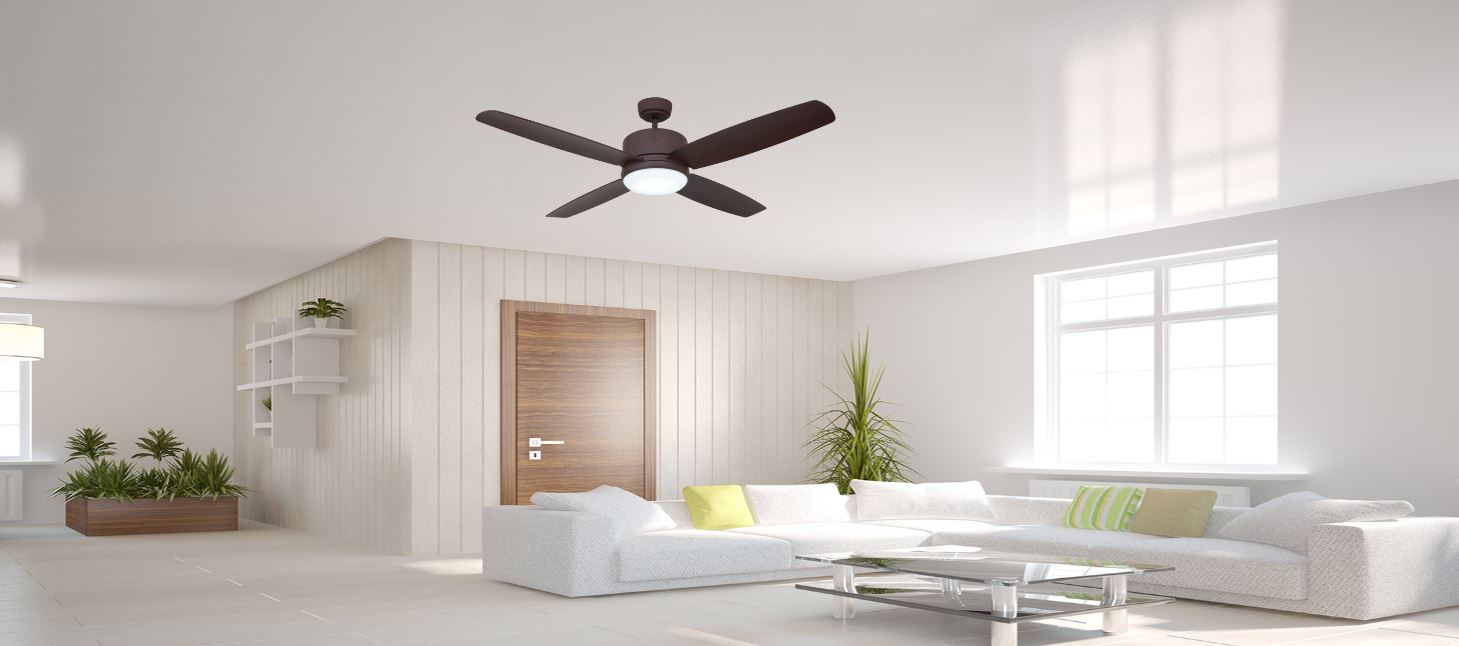 ELMARK LMD 34 52″ ABS Blade Ceiling Fan With DC MOTOR , 6 Speed ...