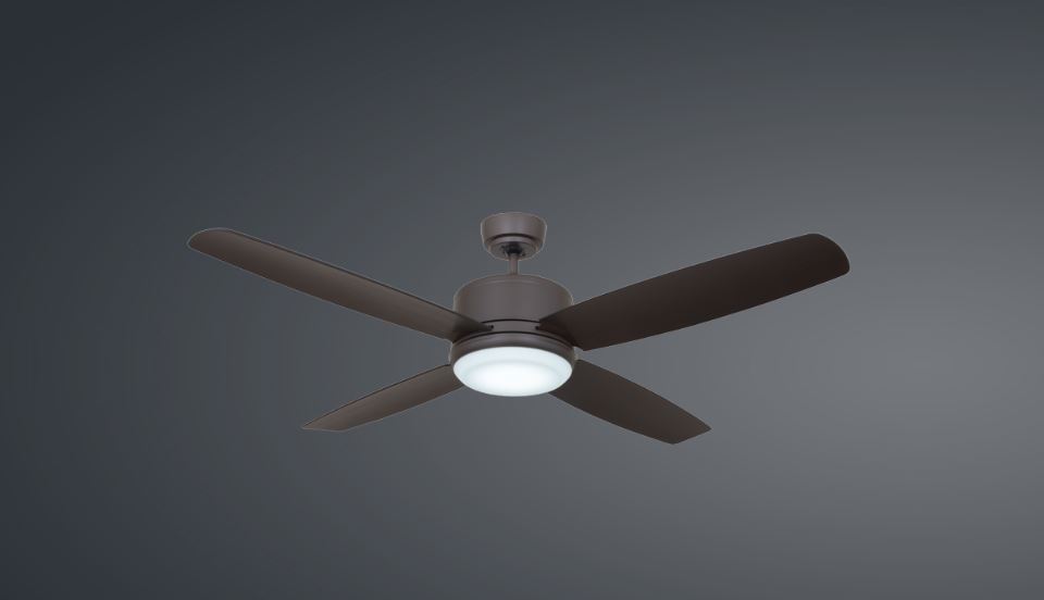 ELMARK LMD 34 52″ ABS Blade Ceiling Fan With DC MOTOR , 6 Speed ...